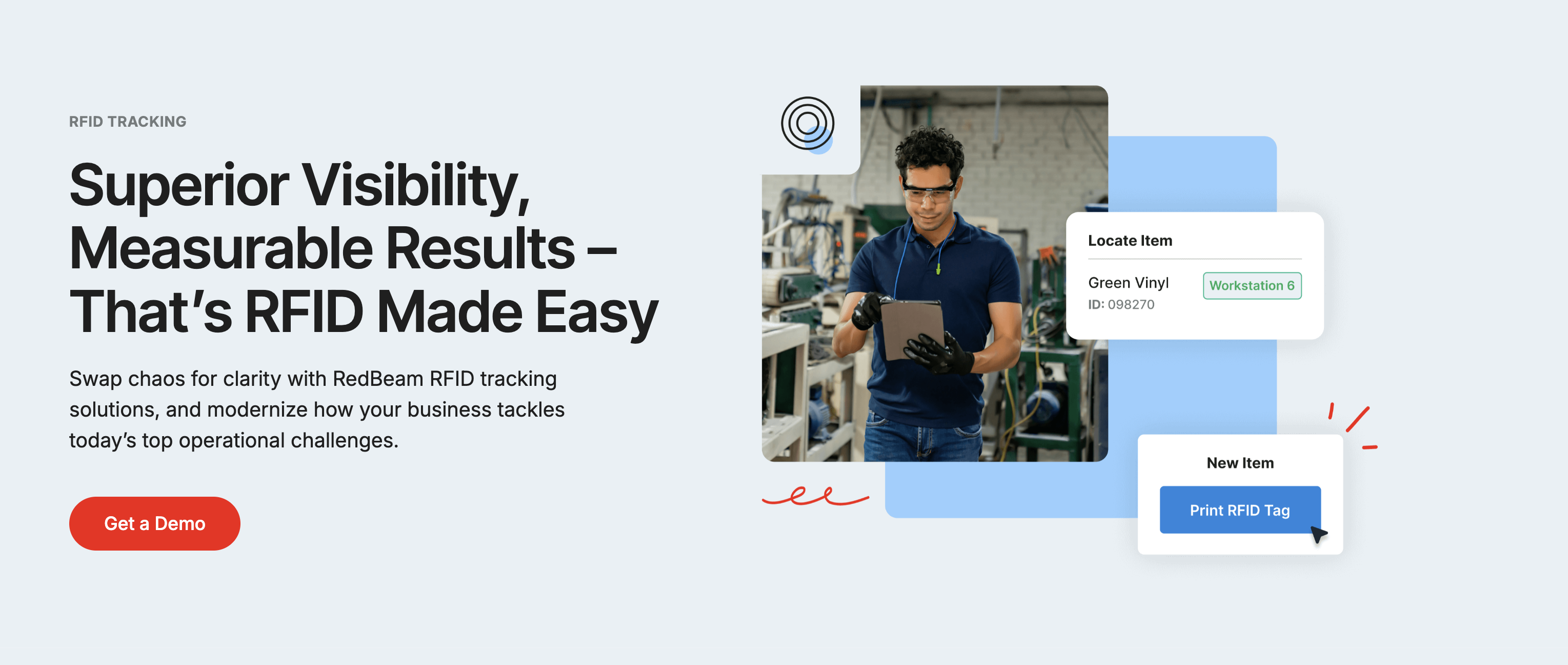 RedBeam RFID Tracking | Advanced RFID Asset Management